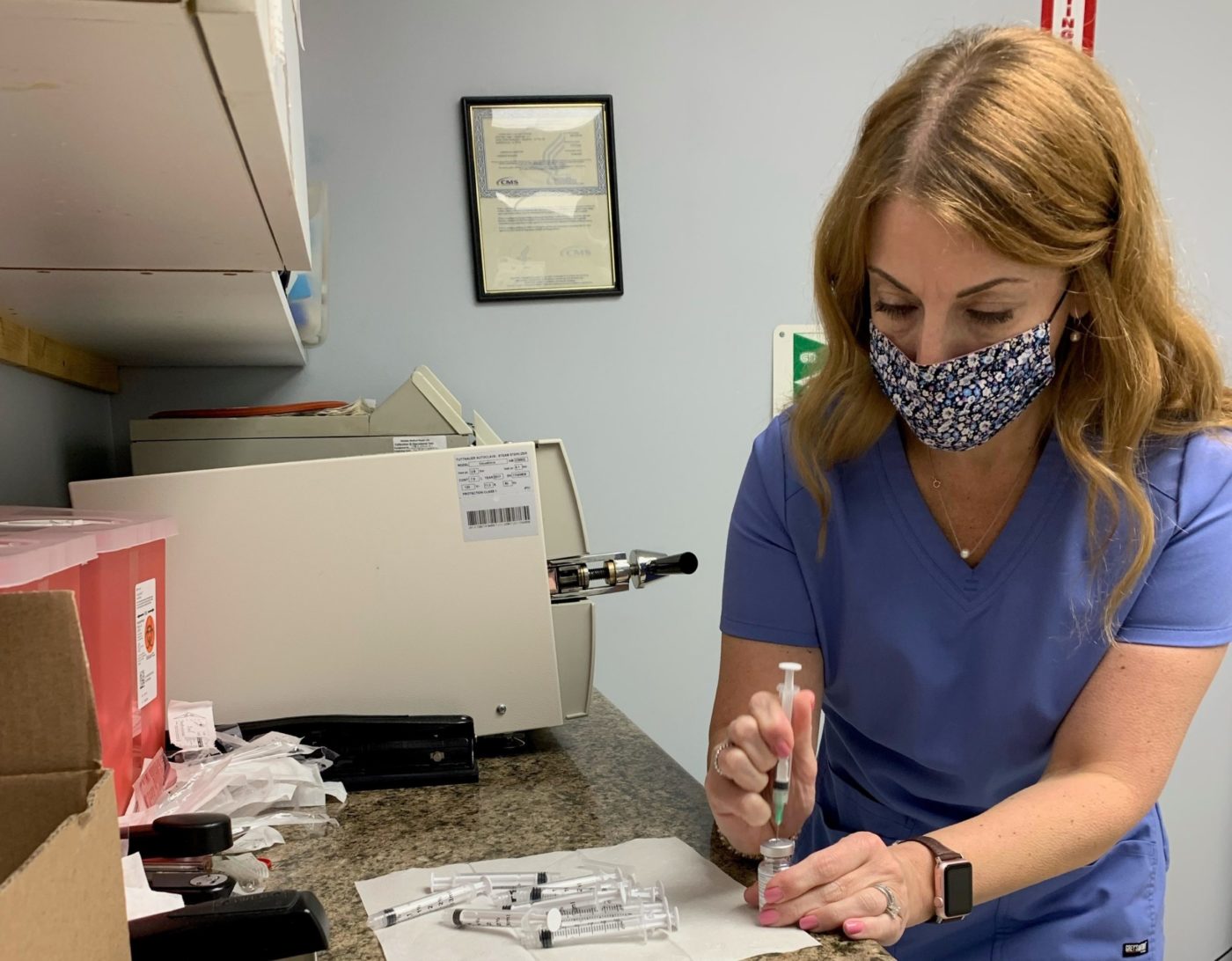 Amy Russo: From laid off due to covid to giving covid shots ‣ Laurel ...