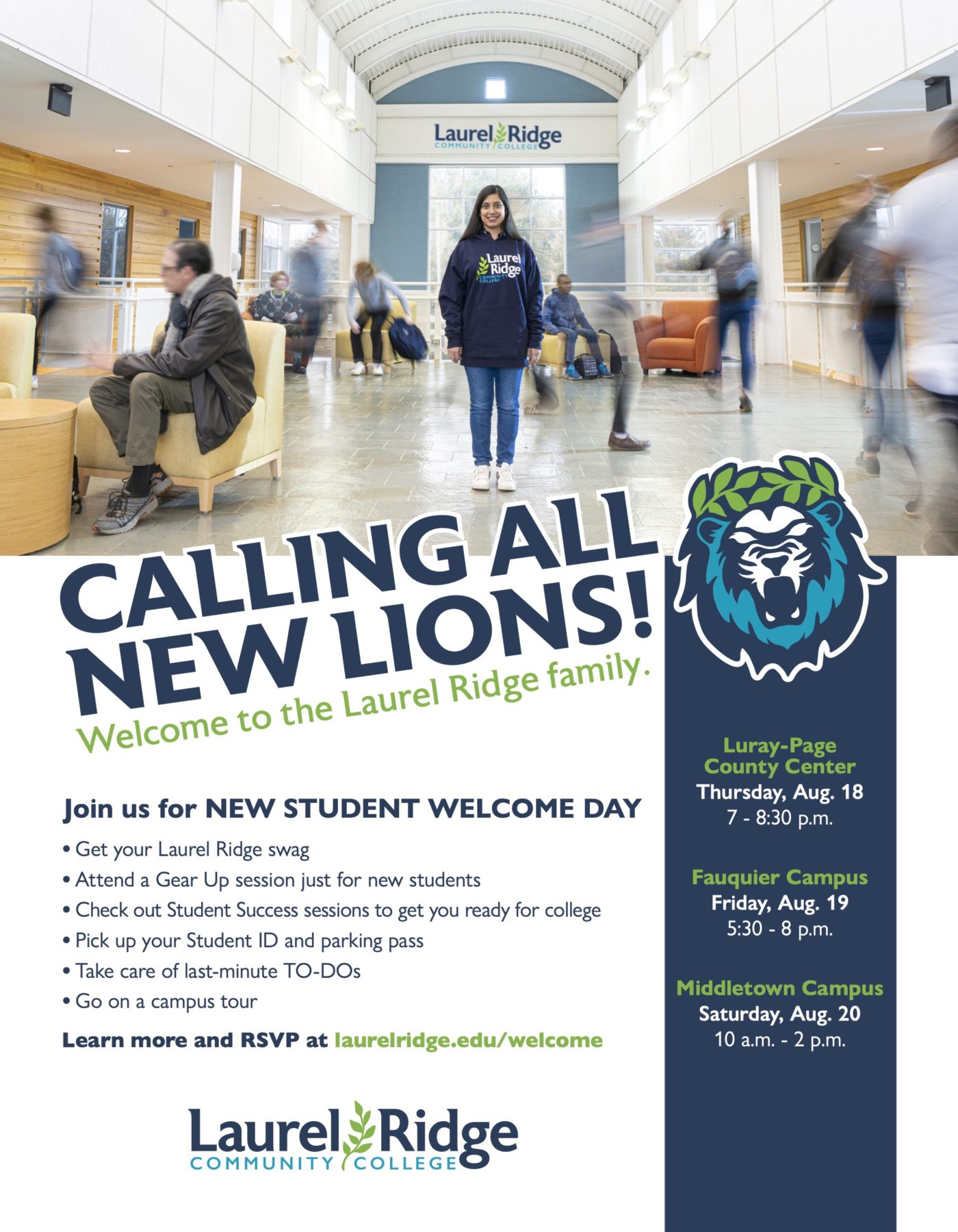 New Students ‣ Laurel Ridge Community College