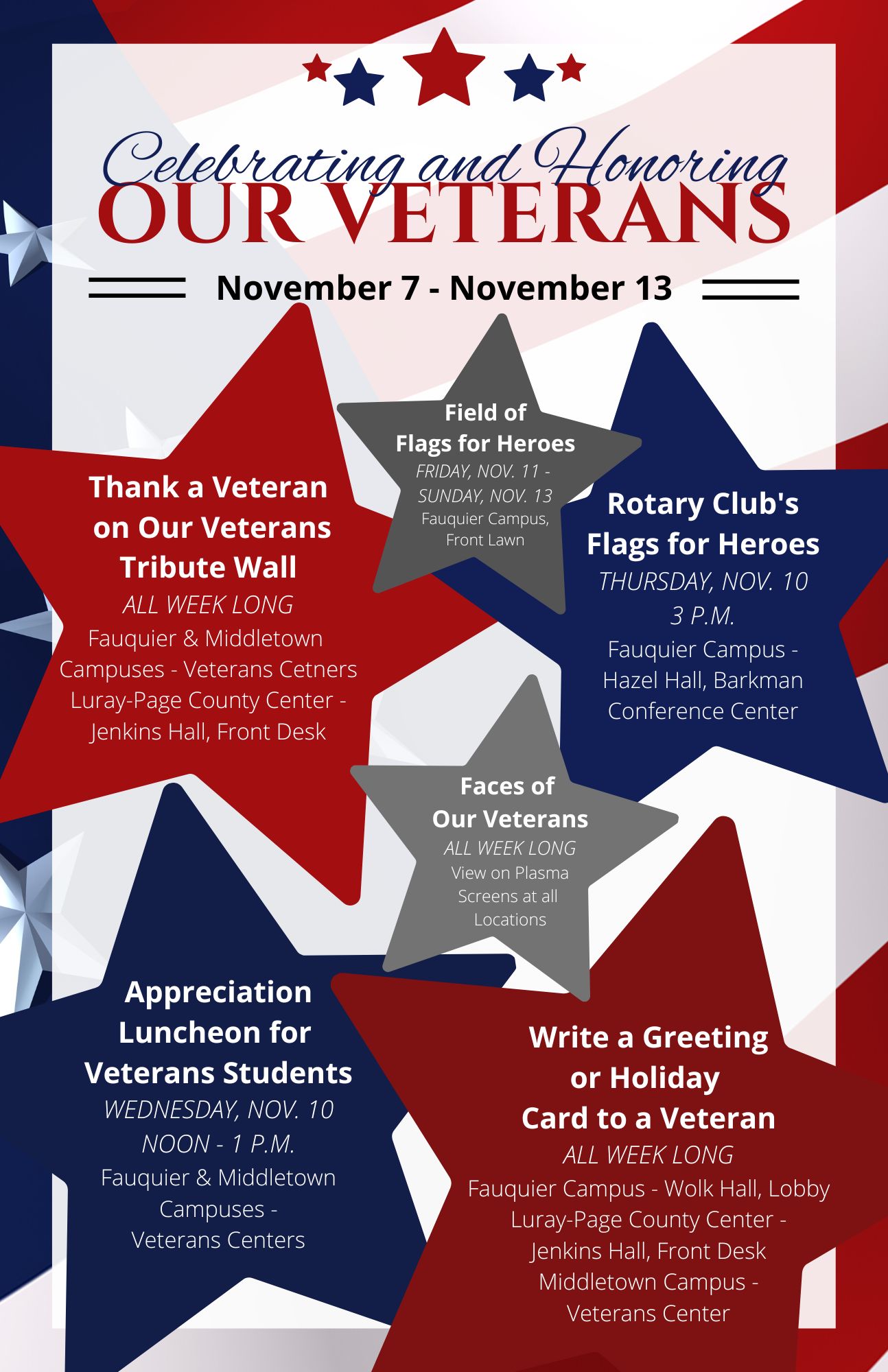 Veterans Week ‣ Laurel Ridge Community College