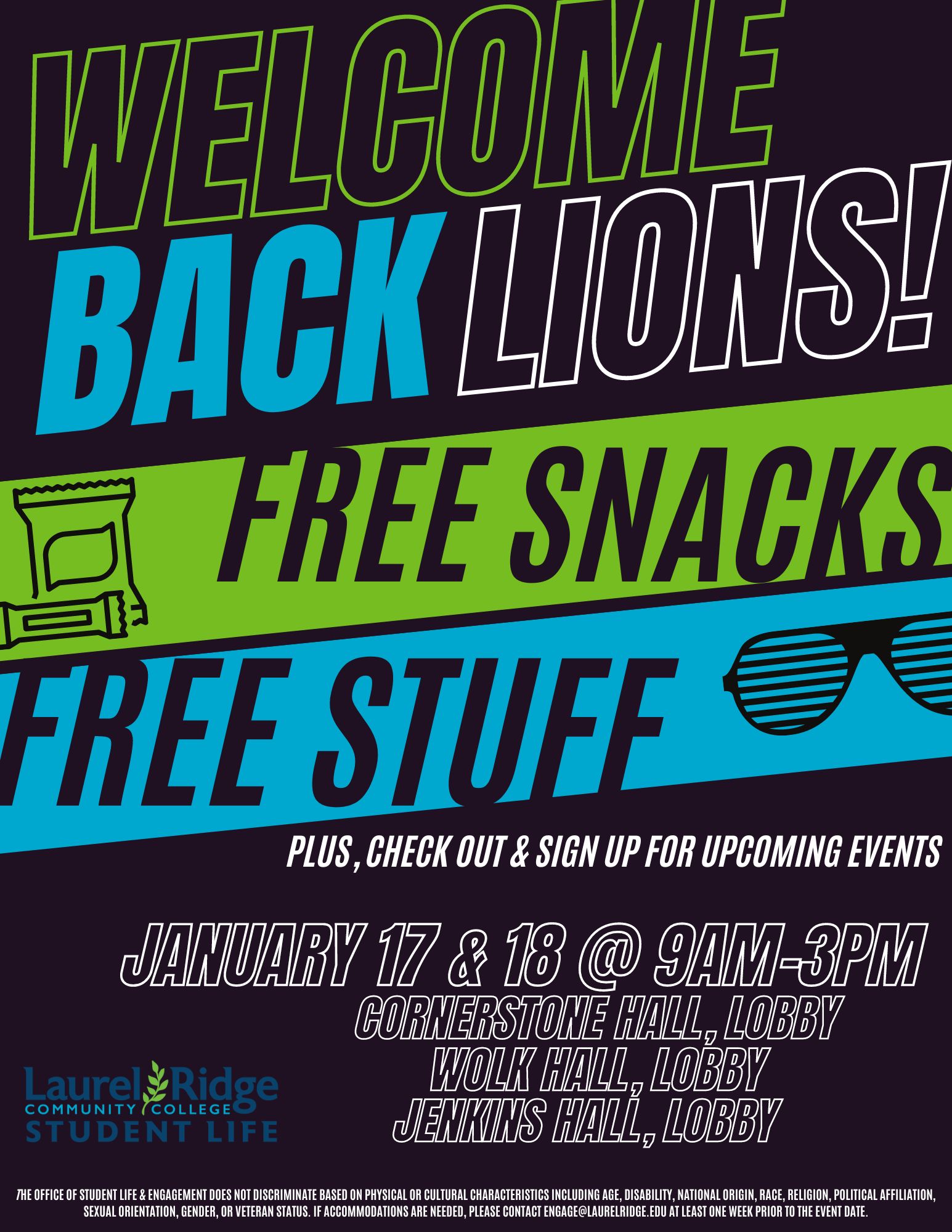 Welcome Back ‣ Laurel Ridge Community College