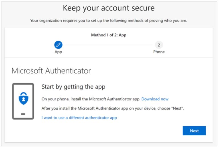 Multi-Factor Authentication (MFA) Setup ‣ Laurel Ridge Community College