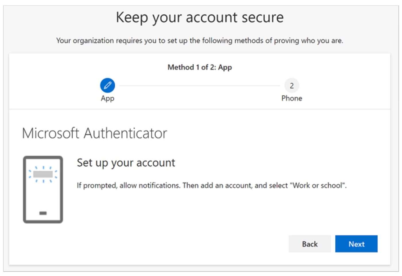 Multi-Factor Authentication (MFA) Setup ‣ Laurel Ridge Community College