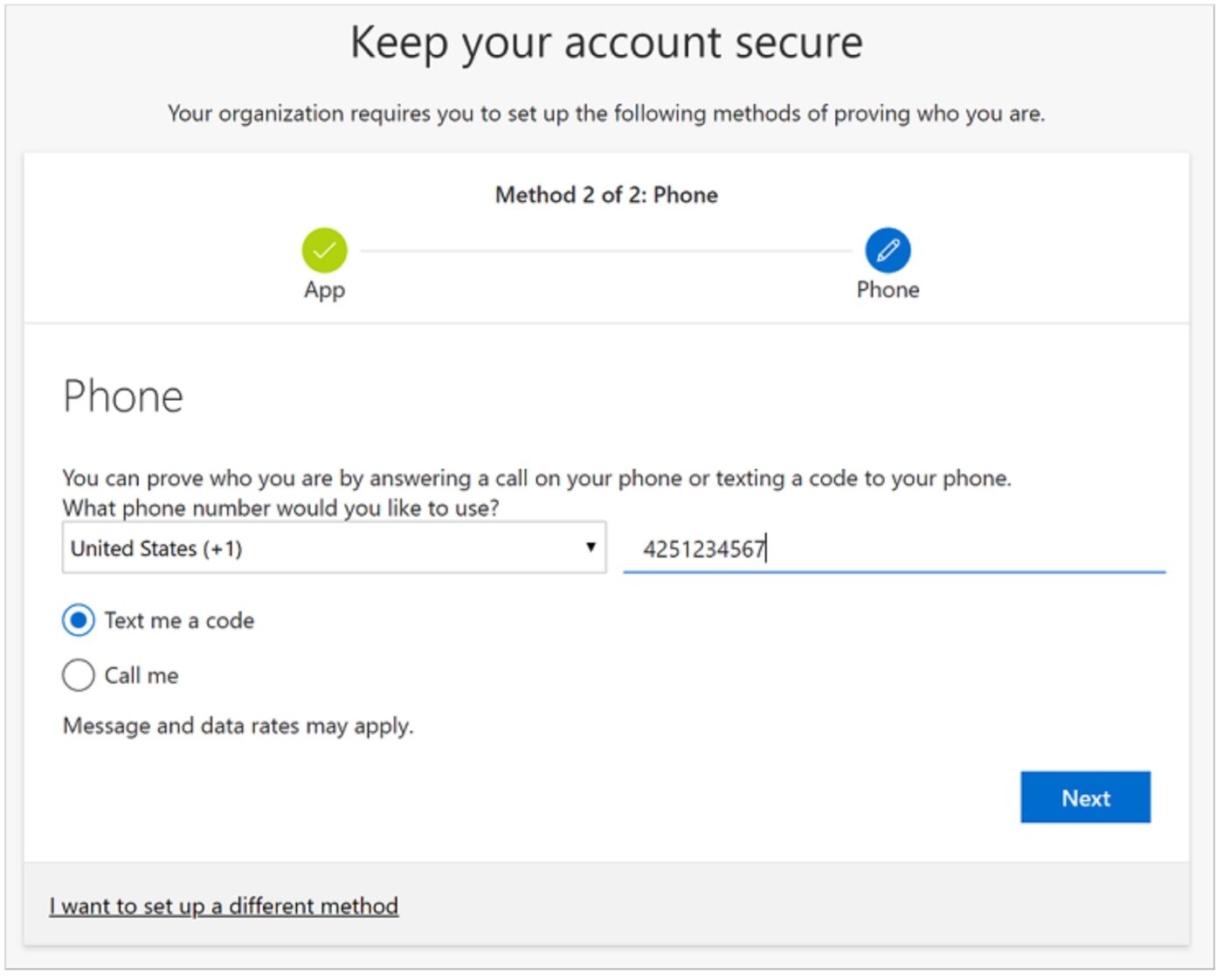 Multi-Factor Authentication (MFA) Setup ‣ Laurel Ridge Community College