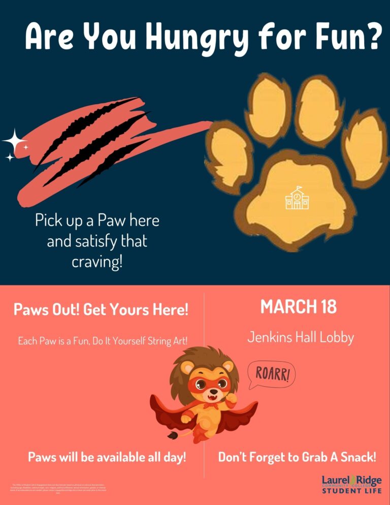 Pick Up a Paw Day! ‣ Laurel Ridge Community College